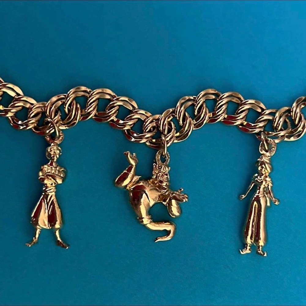 Super Rare Limited Edition Disney Aladdin Gold Plated… - Gem